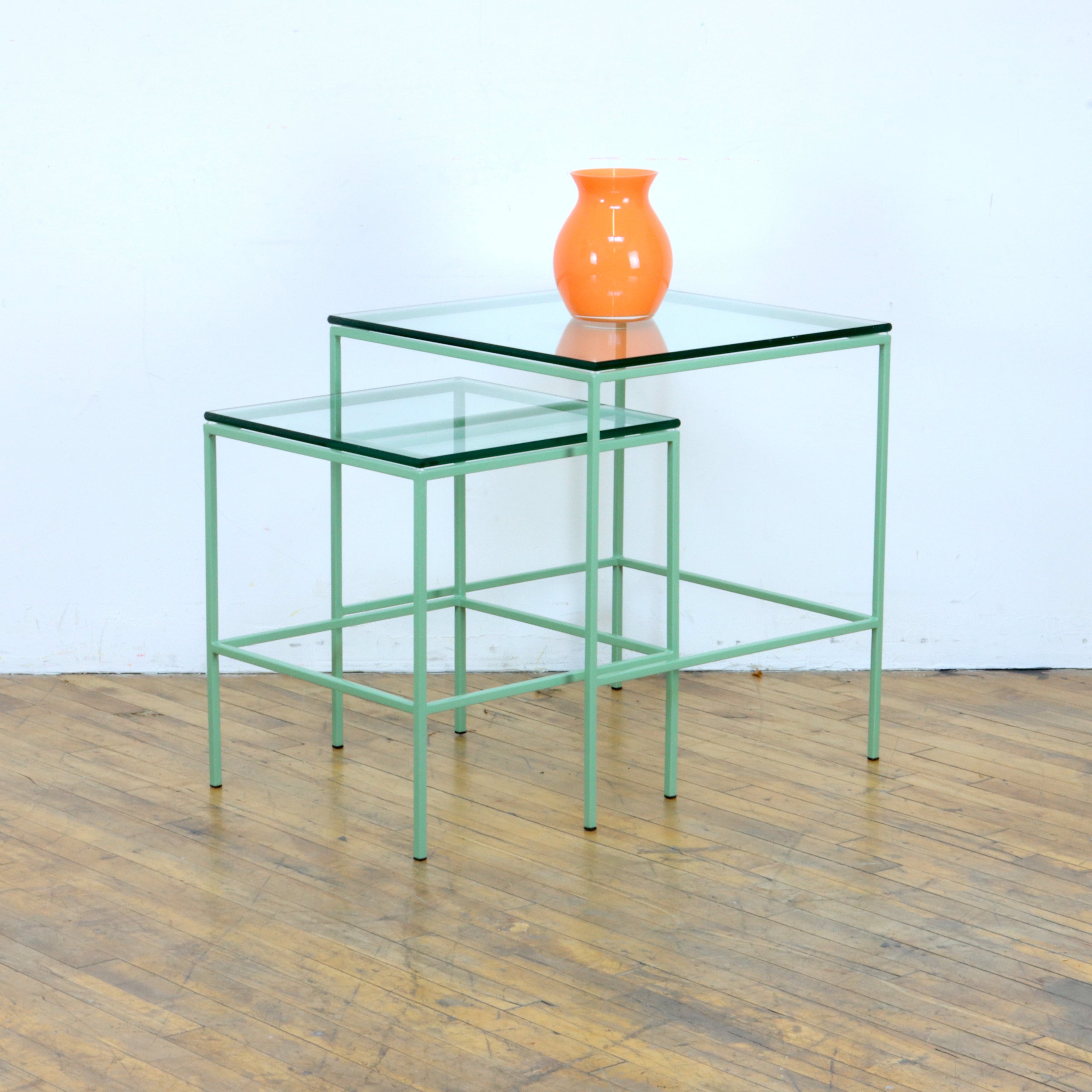 Mint Green Nesting Tables | PIECEMEAL